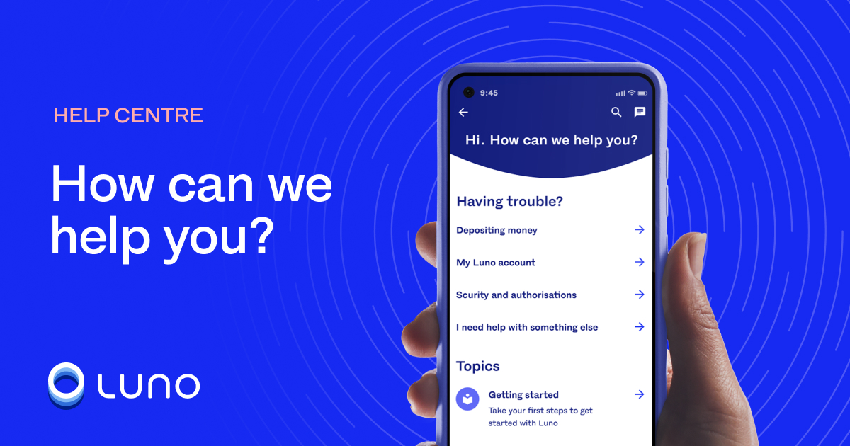 Help Centre | Luno